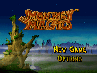 Screenshot of Monkey Magic (PlayStation, 1999) - MobyGames