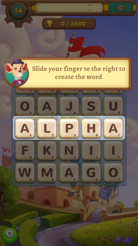 Screenshot of AlphaBetty Saga (Android, 2015) - MobyGames