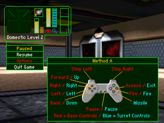 Screenshot of Defcon 5 (PlayStation, 1995) - MobyGames