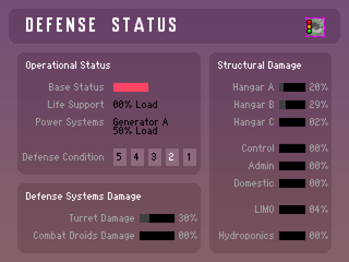 Screenshot of Defcon 5 (PlayStation, 1995) - MobyGames