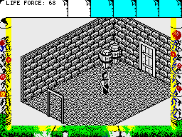 Screenshot of Fairlight II (ZX Spectrum, 1986) - MobyGames