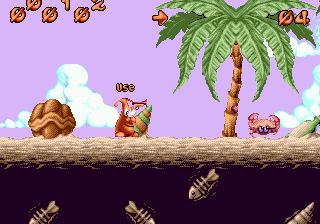 Screenshot of Puggsy (SEGA CD, 1993) - MobyGames