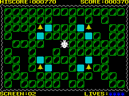 Screenshot of Push Off (ZX Spectrum, 1983) - MobyGames