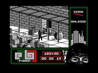 Screenshot of Last Ninja 2: Back with a Vengeance (Amstrad CPC, 1988 ...