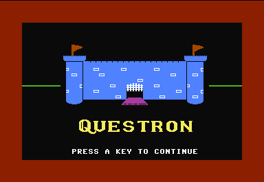 Screenshot of Questron (Commodore 64, 1984) - MobyGames