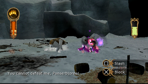 Screenshot of The Golden Compass (PSP, 2007) - MobyGames