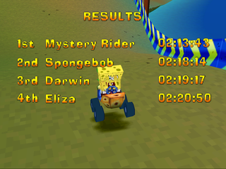 Screenshot of Nicktoons Racing (PlayStation, 2000) - MobyGames