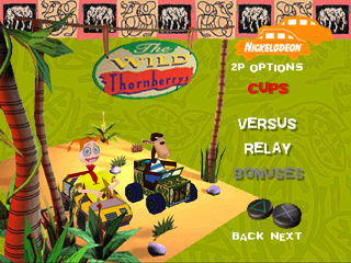 Screenshot of Nicktoons Racing (PlayStation, 2000) - MobyGames