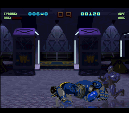 Screenshot of Rise of the Robots (SNES, 1994) - MobyGames