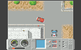 Screenshot of Road Raider (Atari ST, 1988) - MobyGames
