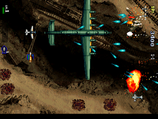 Screenshot of Strikers 1945 II (PlayStation, 1997) - MobyGames