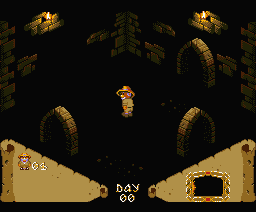 Screenshot of Knight Lore Remake (MSX, 2009) - MobyGames