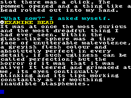 Screenshot of Jack the Ripper (ZX Spectrum, 1987) - MobyGames