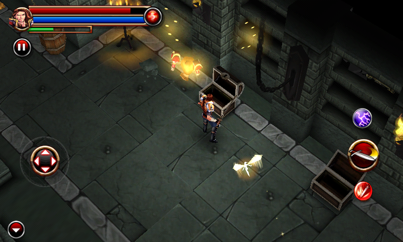 Screenshot of Dungeon Hunter (Android, 2009) - MobyGames
