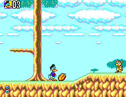 Screenshot of Deep Duck Trouble starring Donald Duck (SEGA Master ...