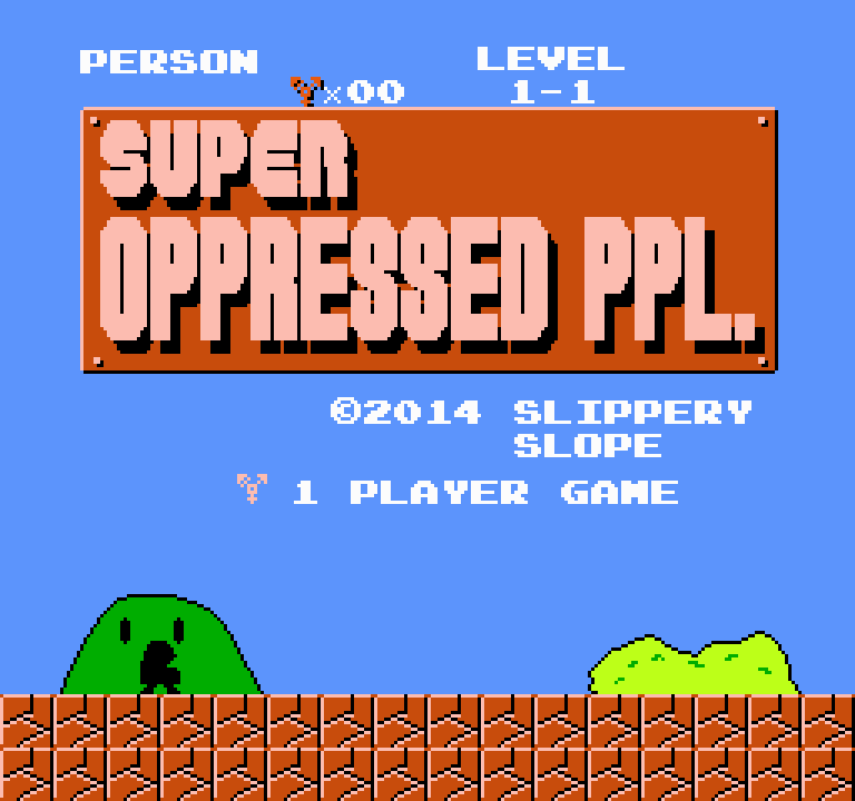 Screenshot of Super Oppressed Ppl. (Browser, 2014) - MobyGames