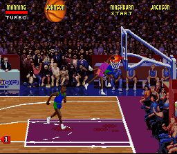 Screenshot of NBA Jam Tournament Edition (SNES, 1994) - MobyGames