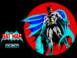 Screenshot of Batman (ZX Spectrum, 1986) - MobyGames