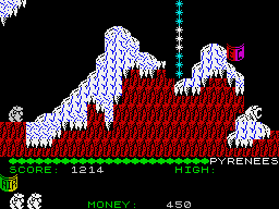 Screenshot of Auf Wiedersehen Monty (ZX Spectrum, 1987) - MobyGames