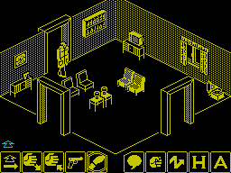 Screenshot of Movie (ZX Spectrum, 1986) - MobyGames