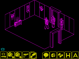 Screenshot of Movie (ZX Spectrum, 1986) - MobyGames