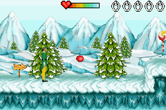 Screenshot of Elf: The Movie (Game Boy Advance, 2004) - MobyGames