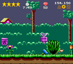 Screenshot of Claymates (SNES, 1994) - MobyGames