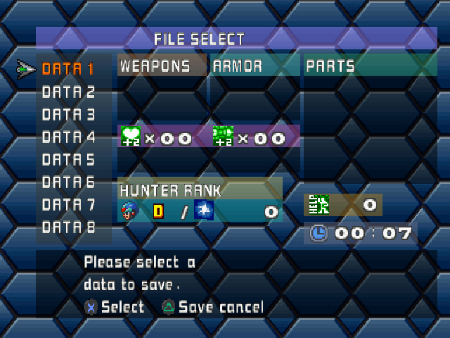 Screenshot of Mega Man X6 (PlayStation, 2001) - MobyGames