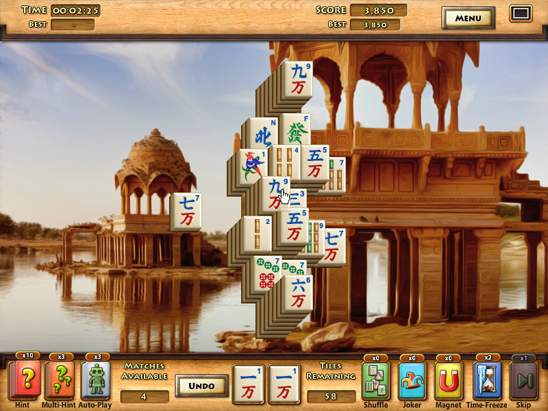 Screenshot of Mahjong Escape (Browser, 2014) - MobyGames