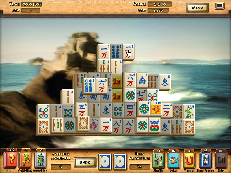 Screenshot of Mahjong Escape (Browser, 2014) - MobyGames