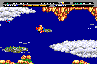 Screenshot of Battle Chopper (TurboGrafx-16, 1987) - MobyGames