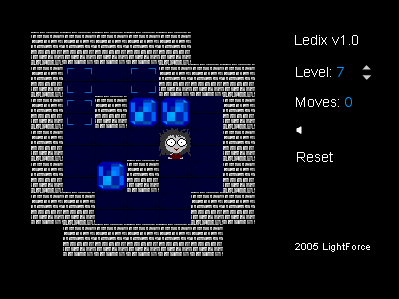 Screenshot of Ledix (Browser, 2005) - MobyGames