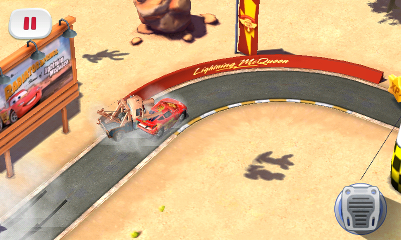 Screenshot of Disney•Pixar Cars: Fast as Lightning (Android, 2014 ...