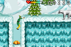 Screenshot of Elf: The Movie (Game Boy Advance, 2004) - MobyGames
