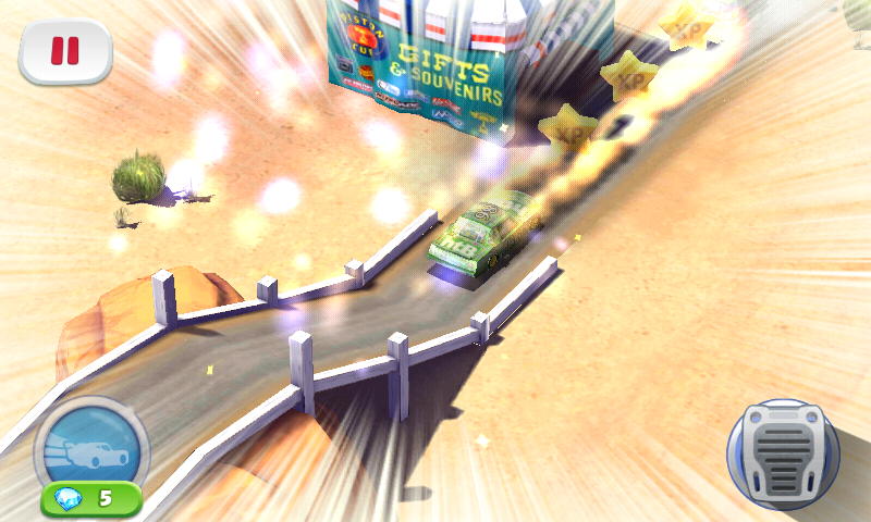 Screenshot of Disney•Pixar Cars: Fast as Lightning (Android, 2014 ...