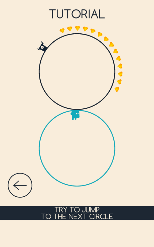 Screenshot of Running Circles (Android, 2015) - MobyGames