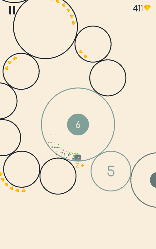 Screenshot of Running Circles (Android, 2015) - MobyGames