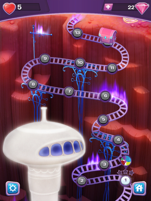 Screenshot of Inside Out: Thought Bubbles (iPad, 2015) - MobyGames