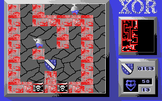 Screenshot of Xor (Atari ST, 1987) - MobyGames