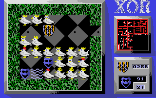 Screenshot of Xor (Atari ST, 1987) - MobyGames
