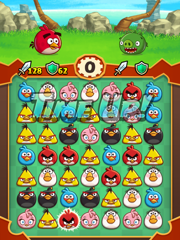 Screenshot of Angry Birds: Fight! (iPad, 2015) - MobyGames