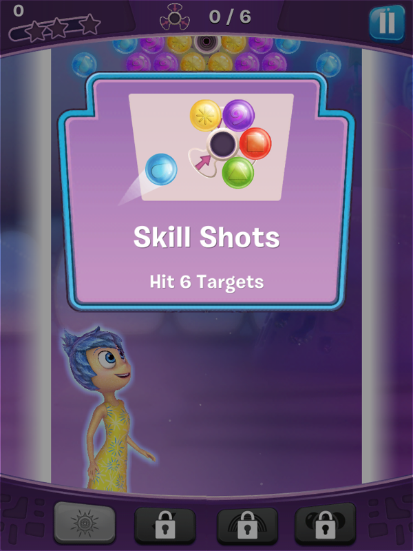 Screenshot of Inside Out: Thought Bubbles (iPad, 2015) - MobyGames