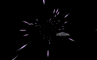 Screenshot of Backlash: A Turret Gunner Simulation (DOS, 1995) - MobyGames