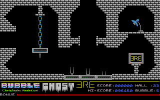 Screenshot of Bubble Ghost (Atari ST, 1987) - MobyGames
