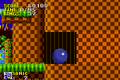 Screenshot of Sonic the Hedgehog (Game Boy Advance, 1991) - MobyGames
