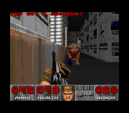 Screenshot of Doom (SNES, 1993) - MobyGames