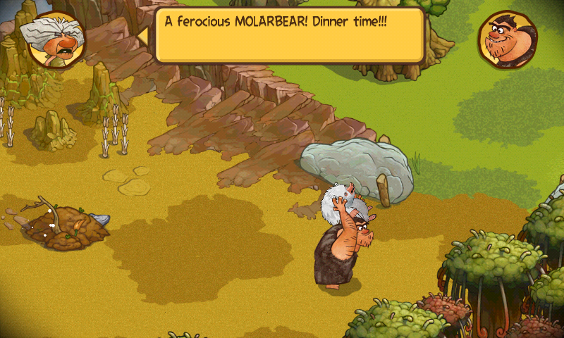 Screenshot of The Croods (Android, 2013) - MobyGames