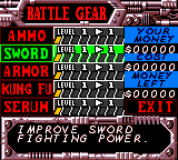 Screenshot of Blade (Game Boy Color, 2000) - MobyGames