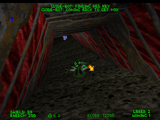 Screenshot of Descent Maximum (PlayStation, 1997) - MobyGames
