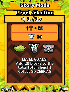 Screenshot of Totomi (J2ME, 2008) - MobyGames